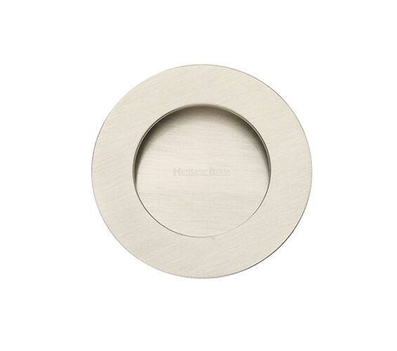 Round Flush Pull Handle | Sleek & Modern Design for Doors