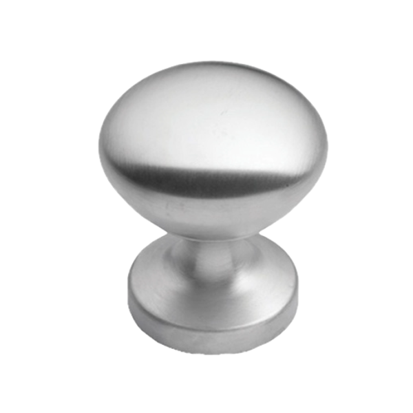 Round Centre Door Knob with Narrow Rose | Entrance Hardware
