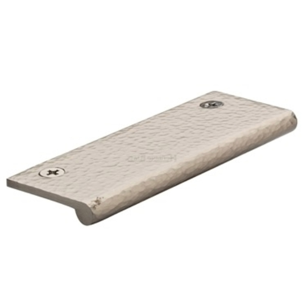 Hammered Round End Edge Pull Handle - Side Fix