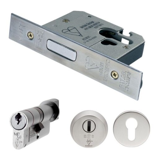 Eurospec Euro Profile BS Rated Mortice Deadlock Kit | Hardware Collective