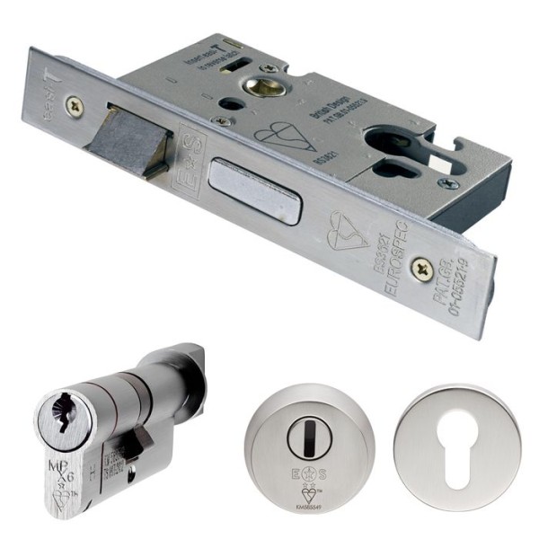 Eurospec Euro Profile Sashlock Kit Key/Turn | Hardware Collective
